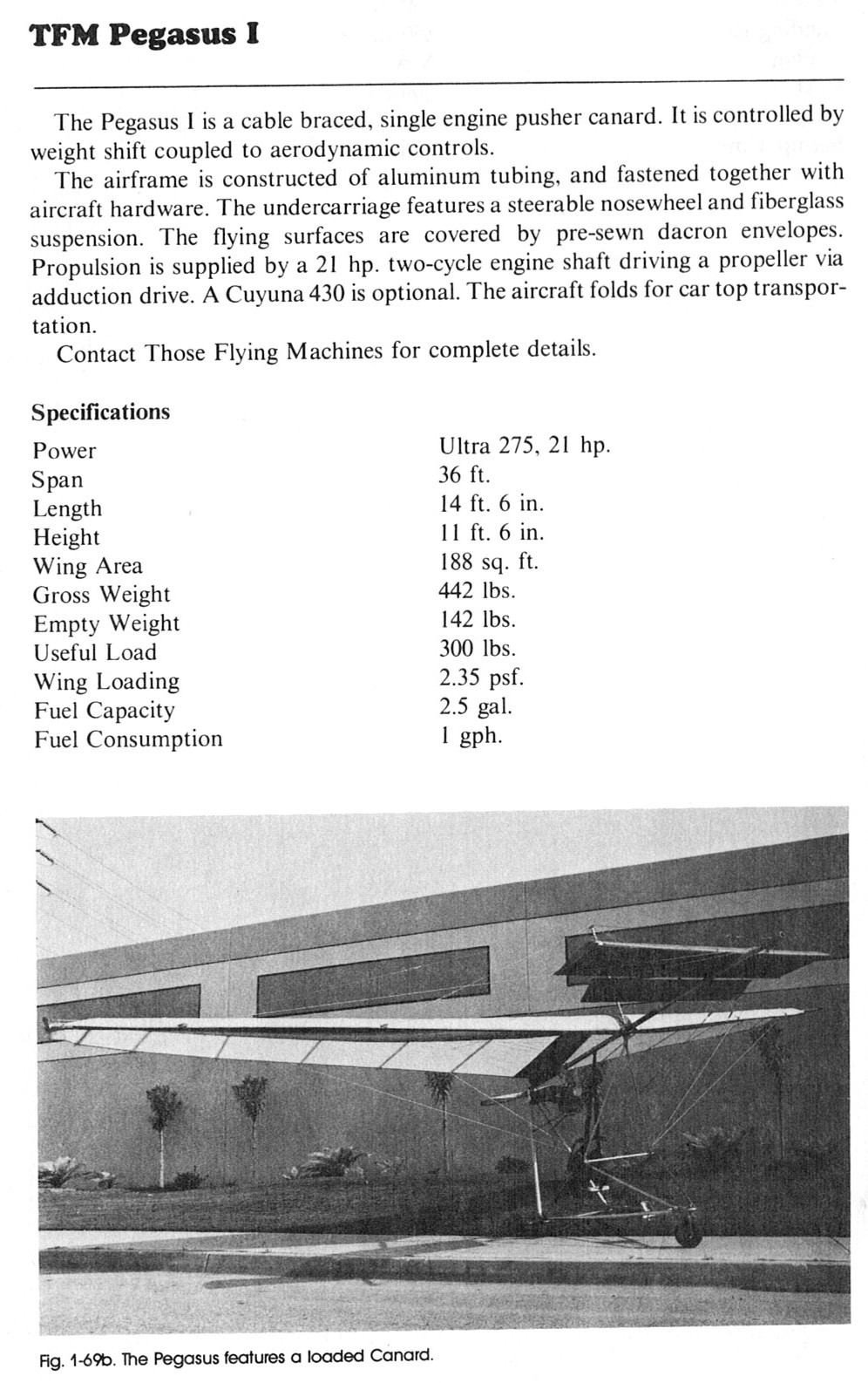 Those Flying Machines Pegasus Article – All Aero