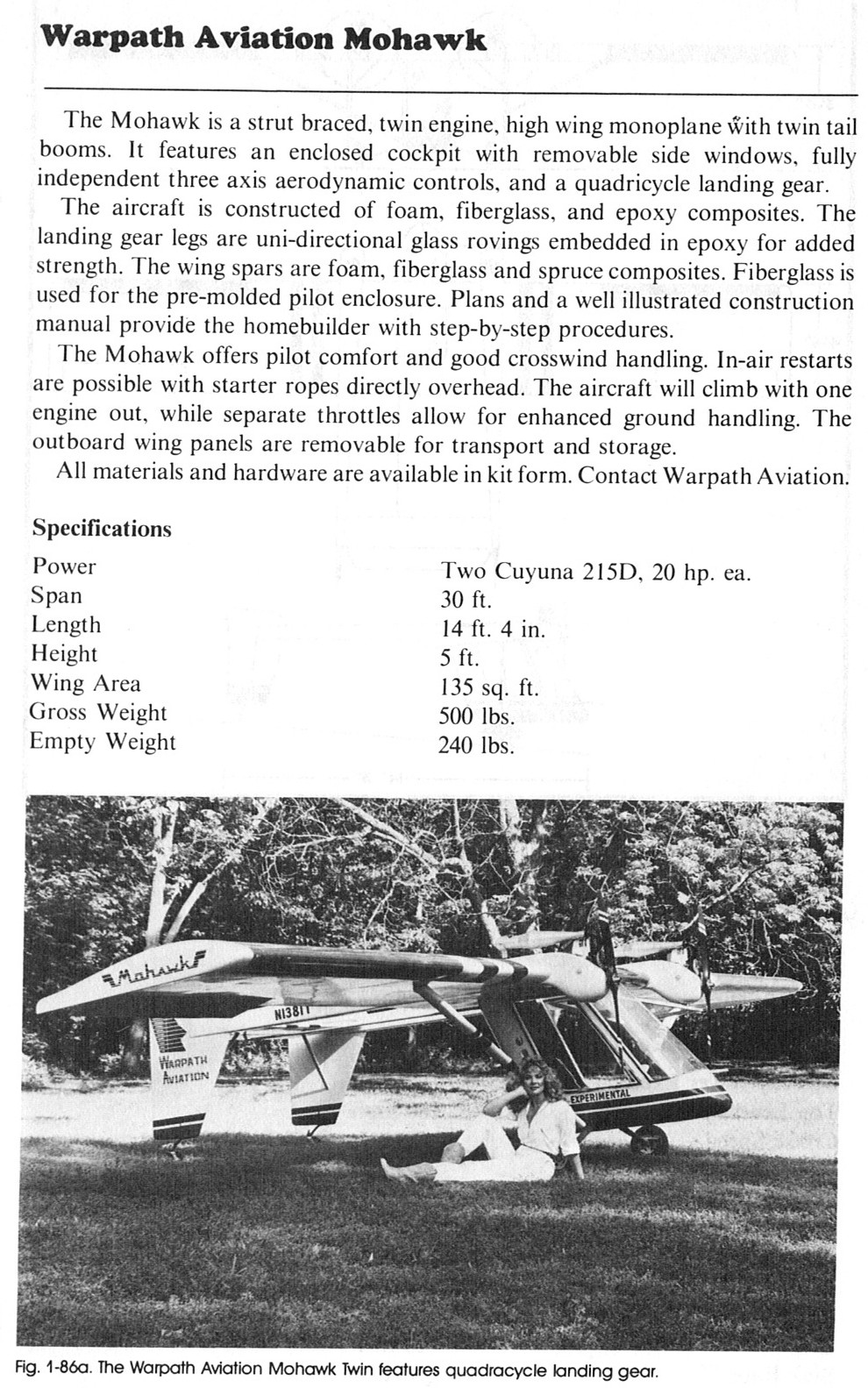 Warpath Aviation Mohawk Article – All Aero