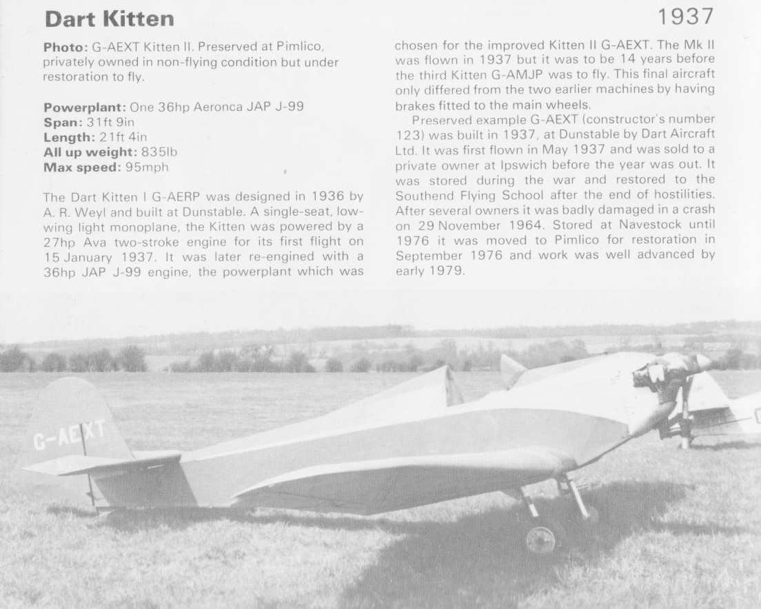 Dart Kitten Article – All Aero