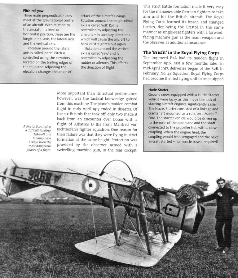 Bristol Scout A / B / C / D Article – All Aero