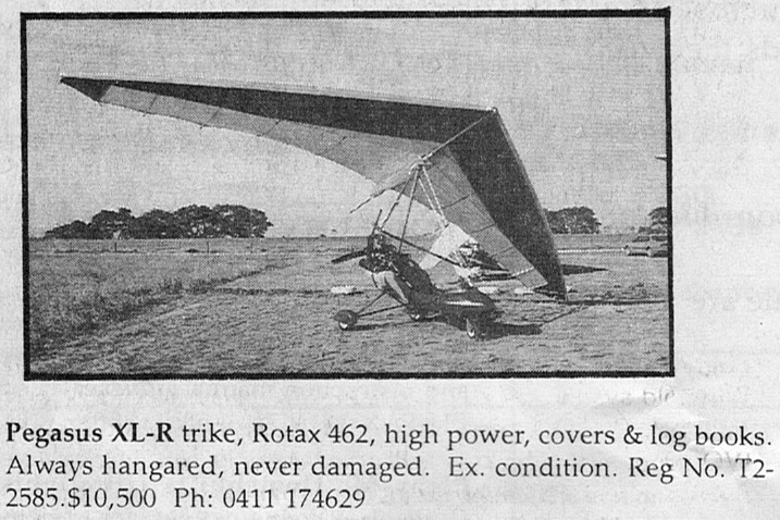 Pegasus Aviation XL-R – All Aero